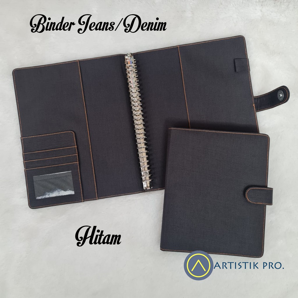Jual BINDER JEANS/DENIM 7 PILIHAN WARNA, A5 & B5 | Shopee Indonesia