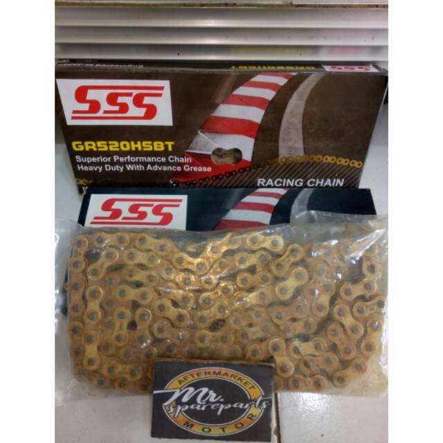 Jual Rantai SSS 520 HSBT 124L | Shopee Indonesia