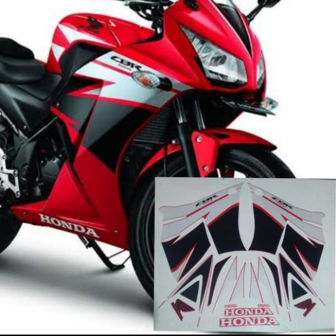 Jual Lisx iping honda cbr 150 K warna merah lokal N08L | Shopee Indonesia