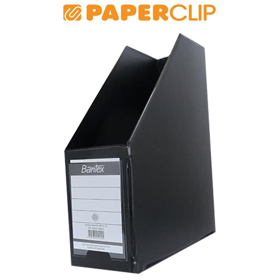 Jual BOX FILE BANTEX 4012 JUMBO A4 10 BLACK | Shopee Indonesia