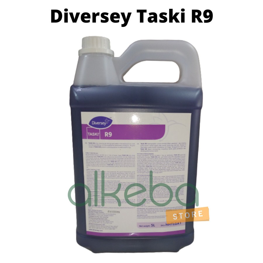 Jual Diversey taski R9 5 liter cairan pembersih alat kamar mandi lantai ...