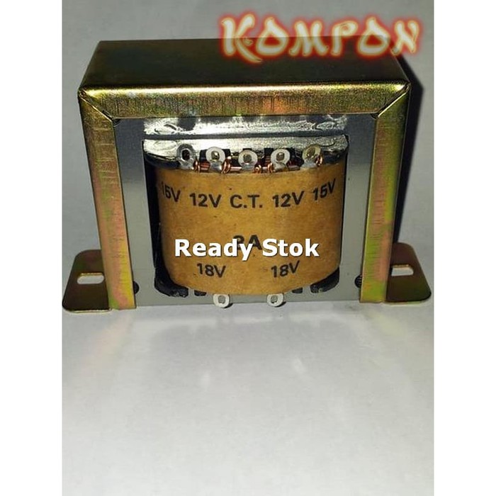 Jual Trafo 3A CT 18V Transformator Power Supply Step Down Trapo Travo ...