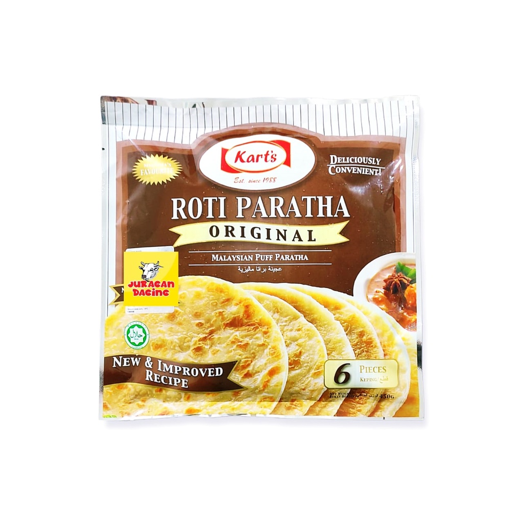 Jual Karts Roti Paratha Original 450gr | Shopee Indonesia