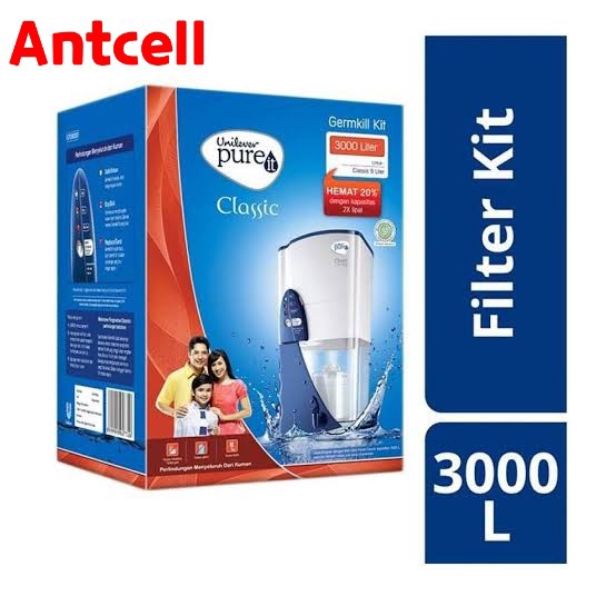 Jual Pureit Germ Kill Kit Filter Air Classic 9L - 3000L | Shopee Indonesia