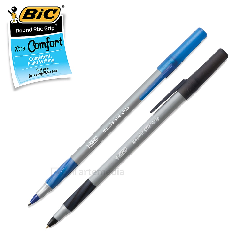 Jual Bic - Pulpen 1.2mm - Round Stic Grip Extra Comfrot - Bali Art ...