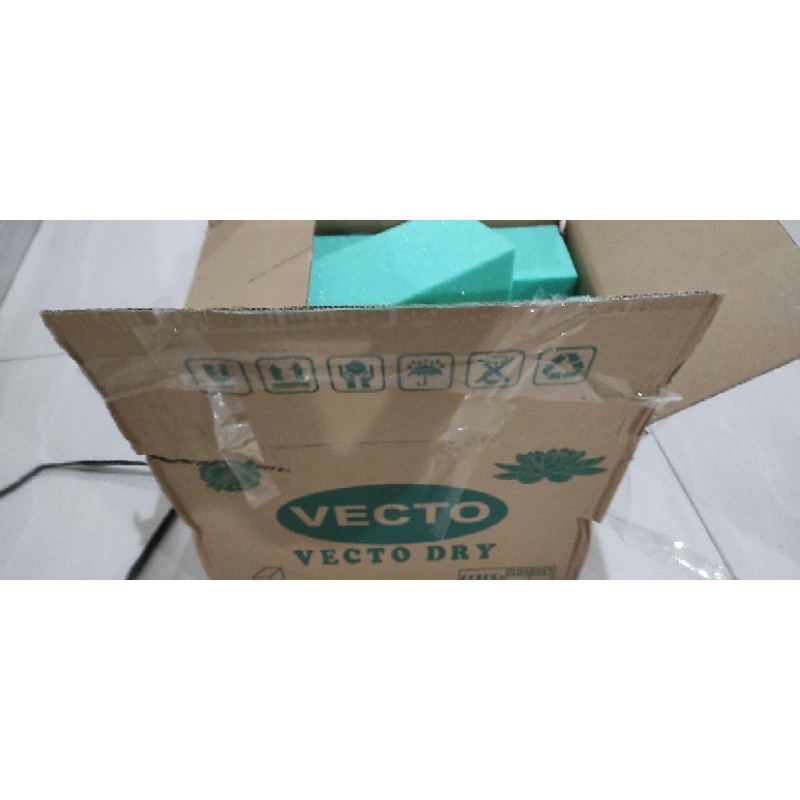 Jual promo vecto dry foam gabus styrofoam kering untuk rangkai bunga ...