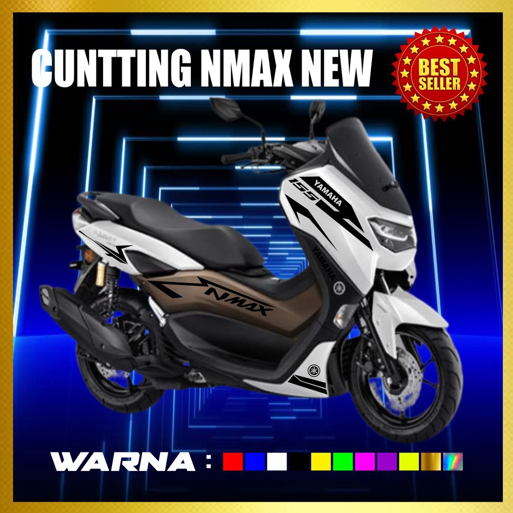 Jual STICKER NMAX NEW 155 STRIPING NMAX BARU CUTTING STICKER NMAX BARU ...