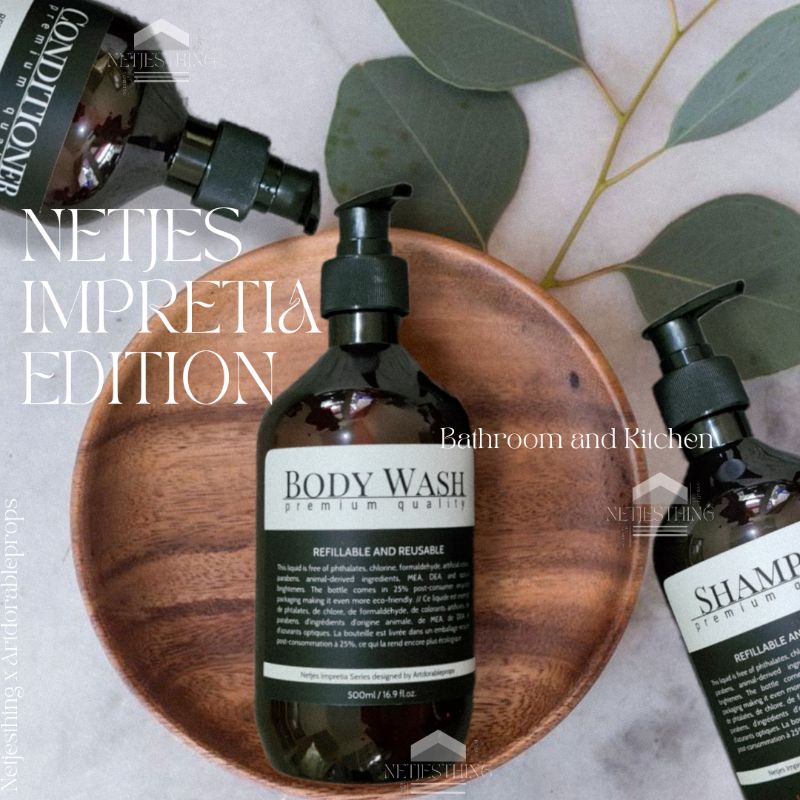 Jual Botol Refill Aesthetic Sabun Shampoo - EXCLUSIVE IMPRETIA EDITION ...