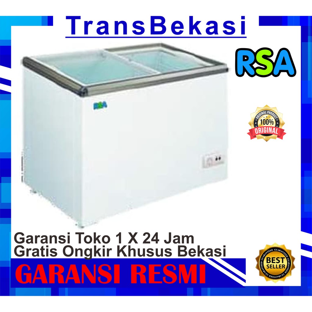 Jual Chest freezer RSA XS200/ XS 200 / XS-200 Freezer box | Shopee ...