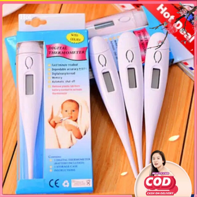 Jual [BF] TERMOMETER DIGITAL ANAK & BAYI / THERMOMETER PENGUKUR SUHU ...