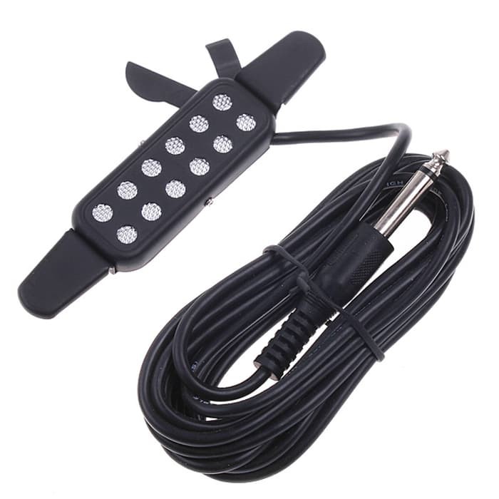 Jual Acoustic Guitar 12 Hole Pickup Microphone / Mic Gitar/ Spul/ Spull ...