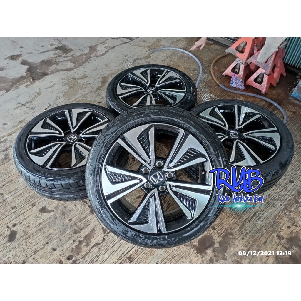 Jual VELG SEKEN COPOTAN ORIGINAL HONDA NEW CIVIC TURBO RING 17 + BAN TOYO DRB | Shopee Indonesia