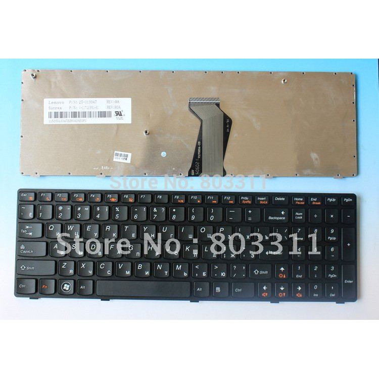 Jual Keyboard Lenovo B580 B590 BLACK-NUMERIC | Shopee Indonesia
