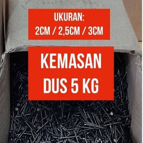 Jual Paku Kayu Triplek 2cm / 2,5cm / 3cm 5kg Dus Paku Halus / Paku ...