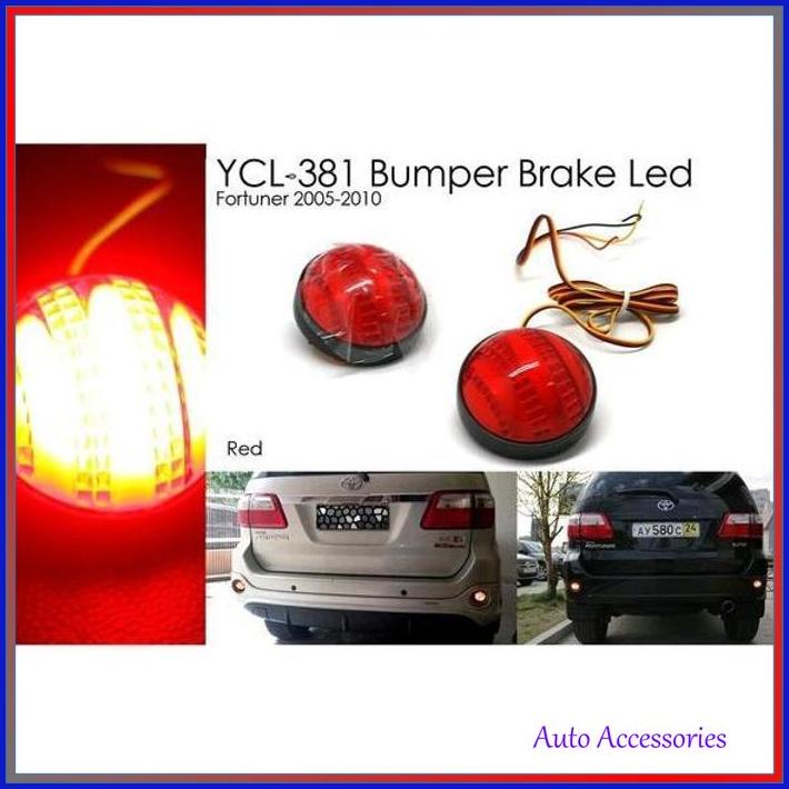Jual Rear Reflektor Bumper Belakang Toyota Fortuner Lama 2005 - 2010 ...