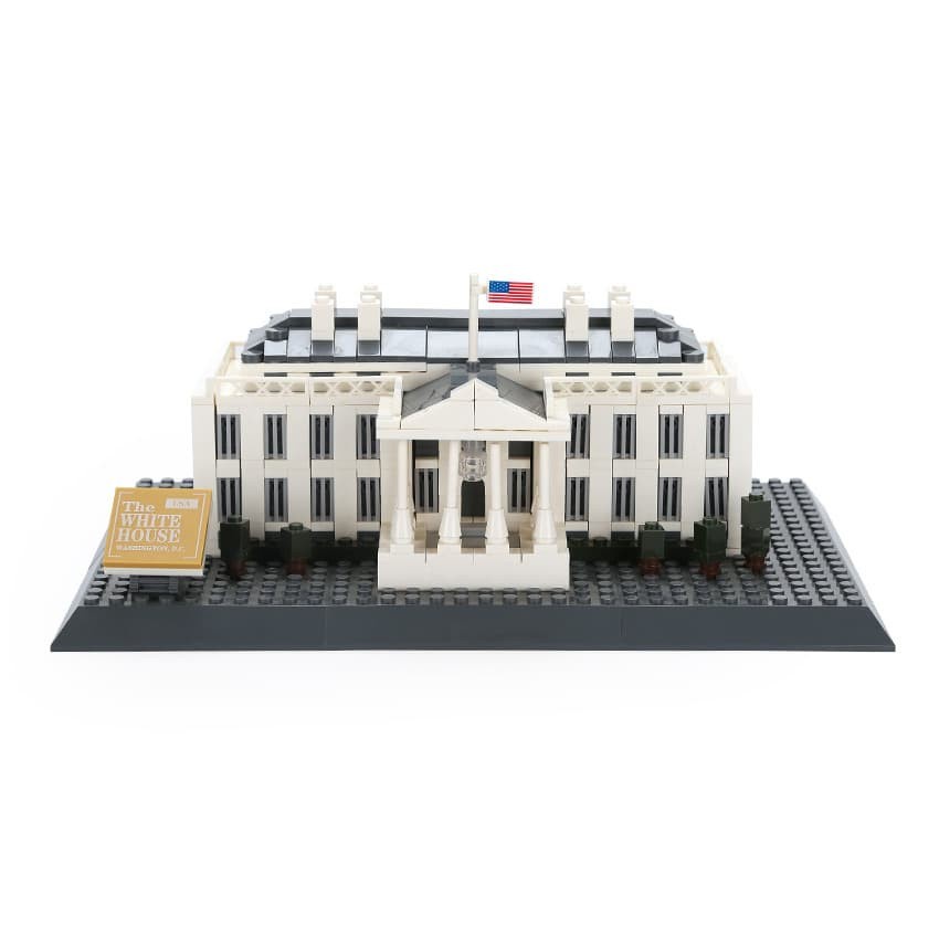 Jual The White House of Washington - Building Block Lego Brick | Shopee ...