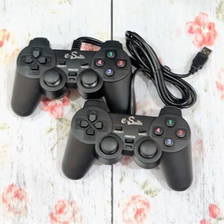 Jual STICK PS USB LAPTOP GAMEPAD PC Gamepad double Hitam | Shopee Indonesia