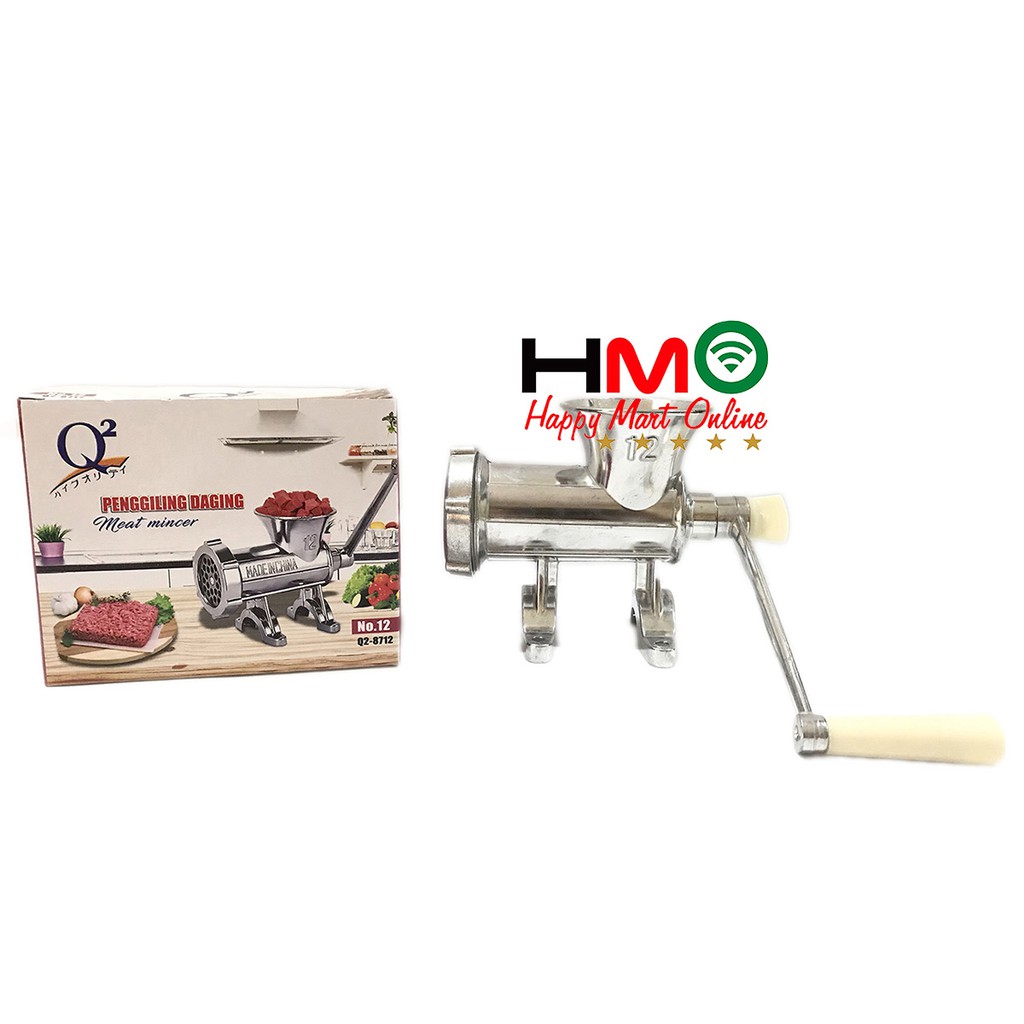 Jual Penggiling Daging Gilingan Daging Manual Meat Mincer No 12 Q2-8712 ...