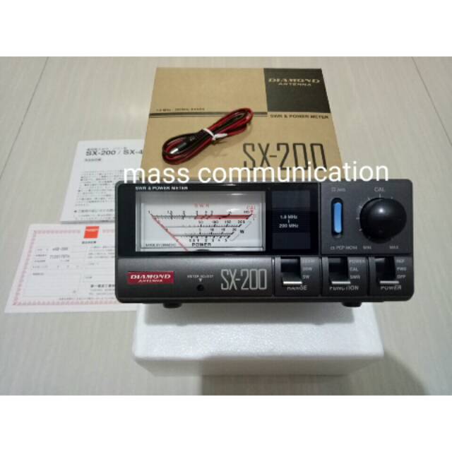 Jual SWR & POWER METER DIAMOND SX 200 | Shopee Indonesia