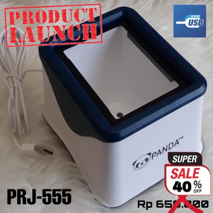 Jual Ds201Vff 2D Omni Barcode Scanner Panda Prj-555 Payment Box ...