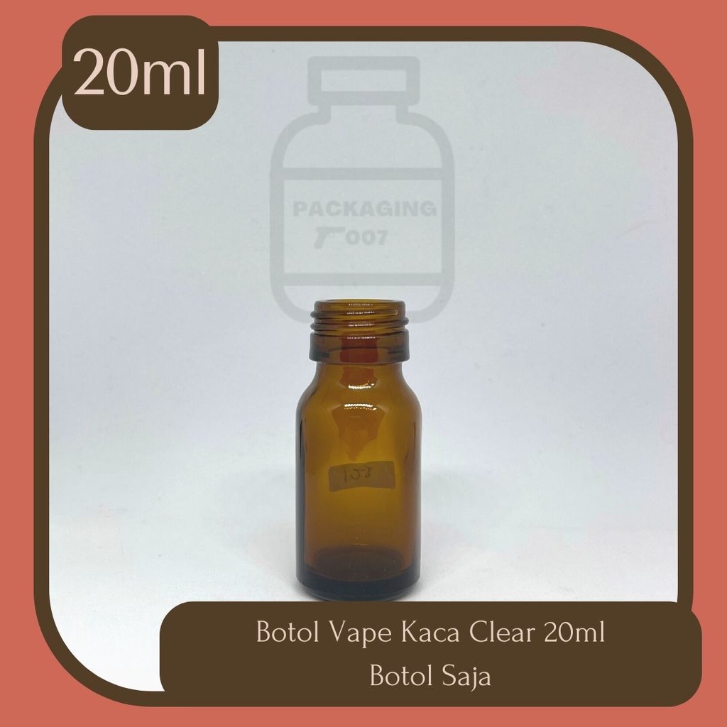 Jual Botol Kaca Amber 20ml/Botol Obat Anak/Pipet Ukur Bayi/ Pipet Anak ...