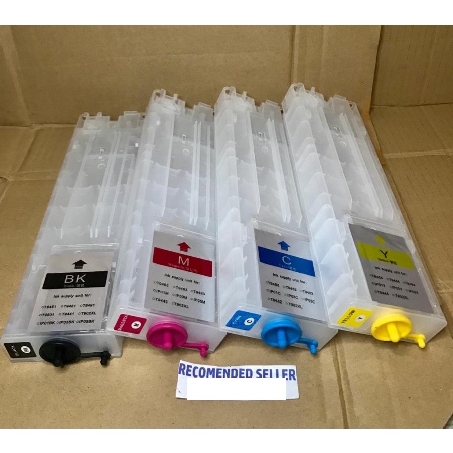 Jual CISS Refillable Cartridge Chipless Software Epson WF-C5290 C5790 ...
