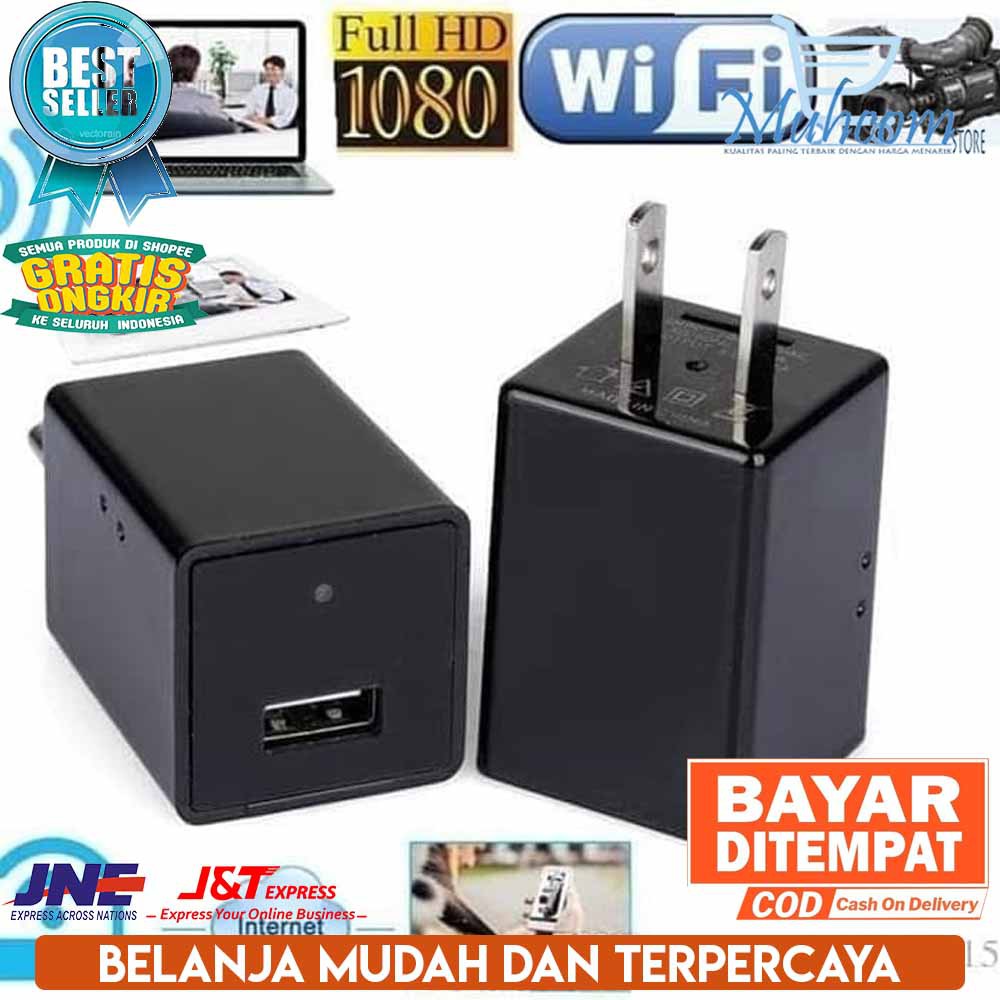 Jual IP Camera USB Charger Z99 Kamera Full HD 1080P Spy Adaptor WiFi ...