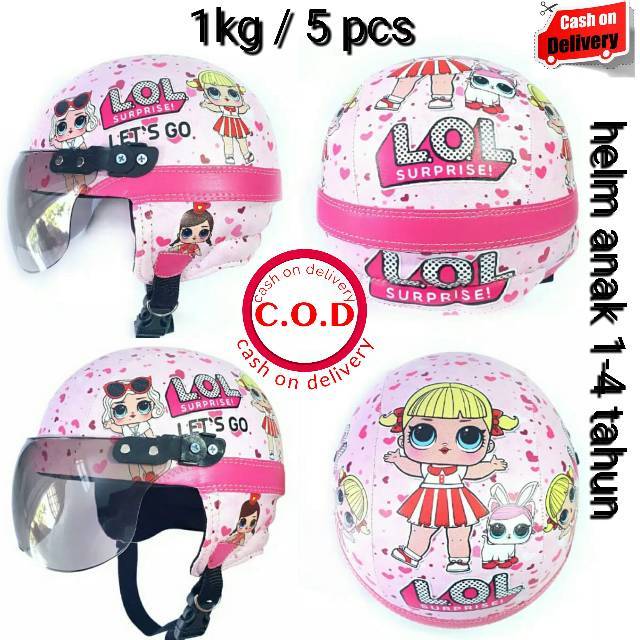 Jual Helm anak figur kartun murah harga GROSIR beragam karakter ...