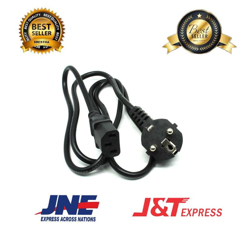 Jual Kabel Power PC 1,5meter / Kabel Power Monitor / Kabel Komputer ...