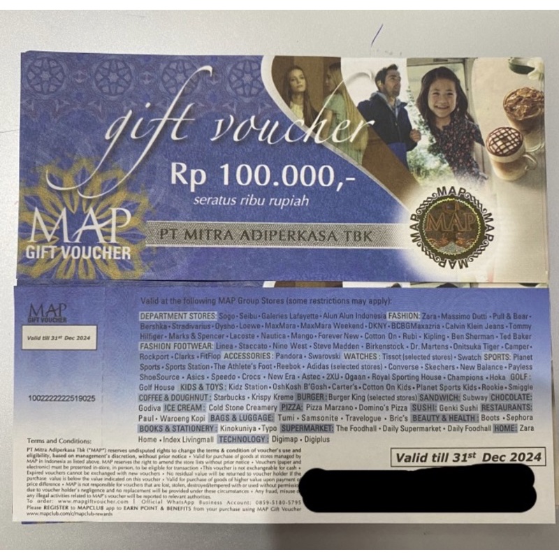 Jual voucher MAP | Shopee Indonesia