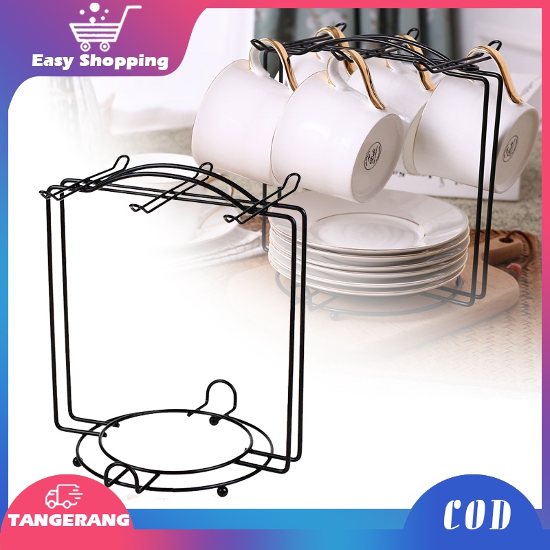 Jual RaK Gantung Cangkir Stainless Steel/Rak Gelas Gantung/Rak Gelas ...