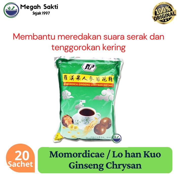 Jual MGS - Momordica / Lo Han Kuo Ginseng Chrysan Instant kemasan ...