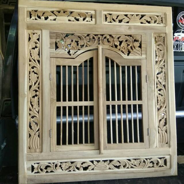 Jual Pigura krepyak jati | Shopee Indonesia