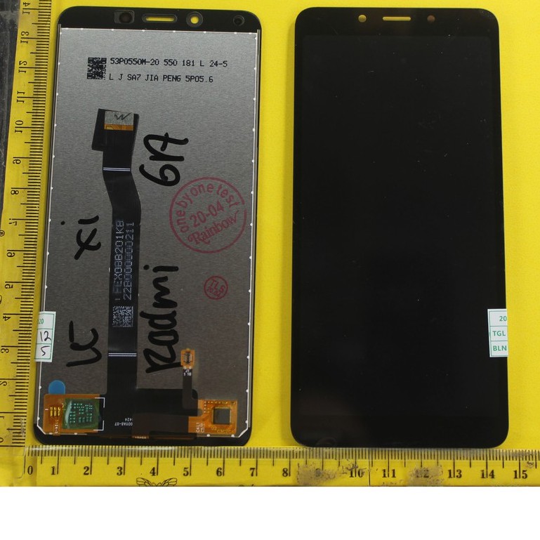 Jual LCD LAYAR GAMBAR XIA RED 6A + TS_ HITAM RED 6 | Shopee Indonesia