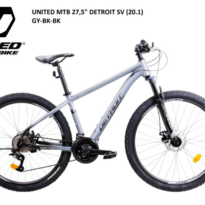 Jual Sepeda MTB 27,5" United Detroit SV | Shopee Indonesia