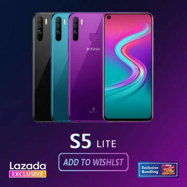 Jual Infinix S5 Lite 4/64 GB Garansi Resmi Infinix | Shopee Indonesia