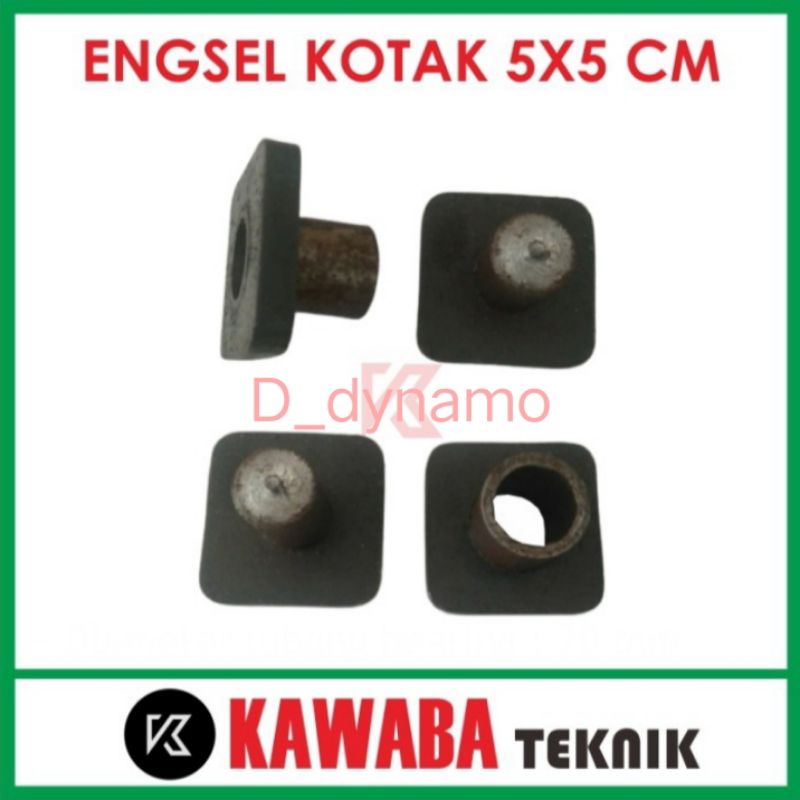 Jual Engsel kotak pagar 5X5 cm/Engsel Cabut/Engsel Pintu Besi Pipa ...