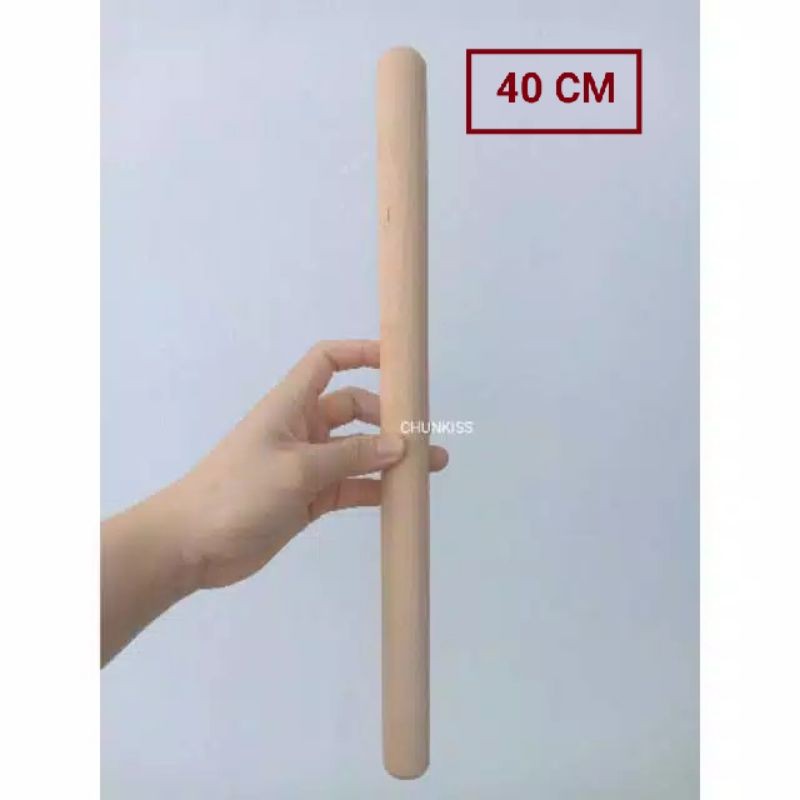Jual ROLLING PIN KAYU UKURAN 40 CM (PANJANG) | Shopee Indonesia
