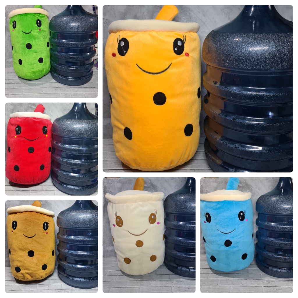 Jual Boneka Boba Bubble Tea Karakter Ukuran L T34cm D20 & XL T38 D24 ...