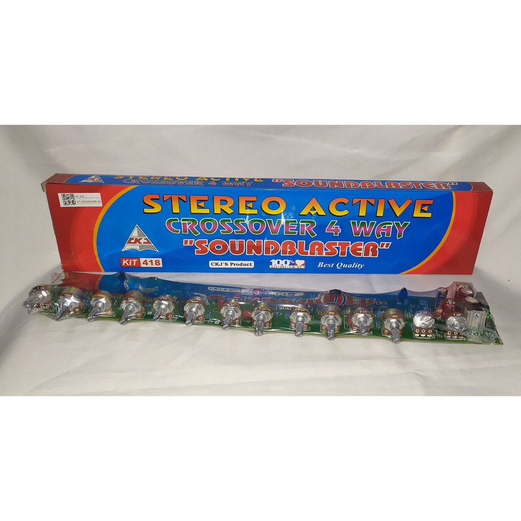 Jual KIT ACTIVE CROSSOVER STEREO 4 WAY SOUNDBLASTER-CKJ | Shopee Indonesia