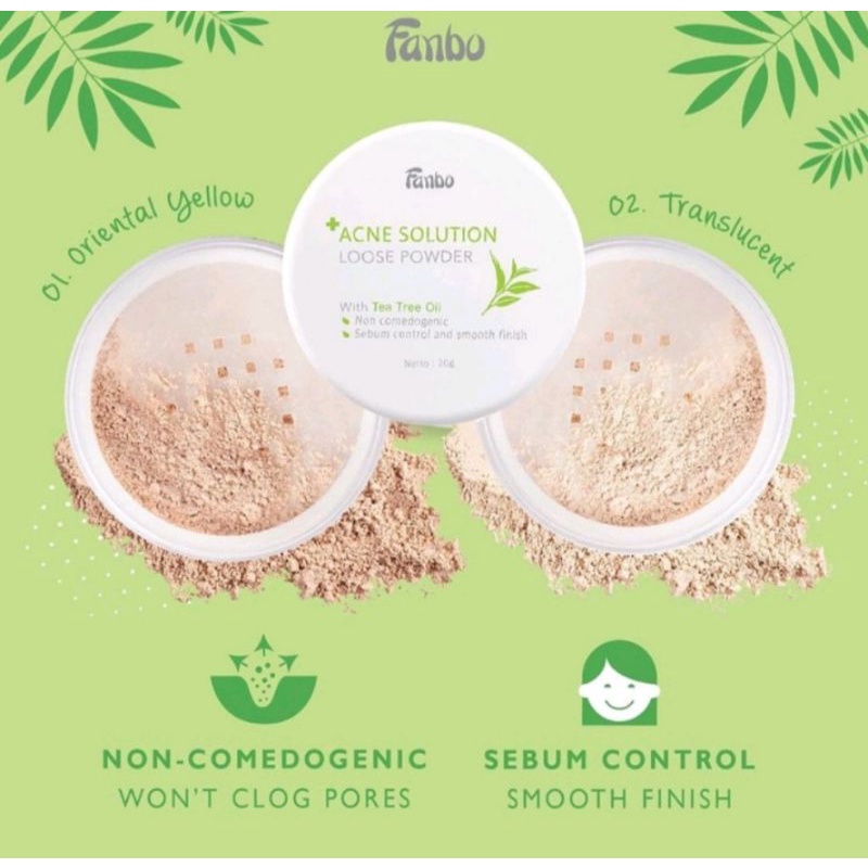 Jual FAMBO Acne Solution Loose Powder(20gr) | Shopee Indonesia