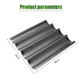 Jual Loyang Roti Baguette Non Sticky Roti Panjang Loyang Cetakan ...