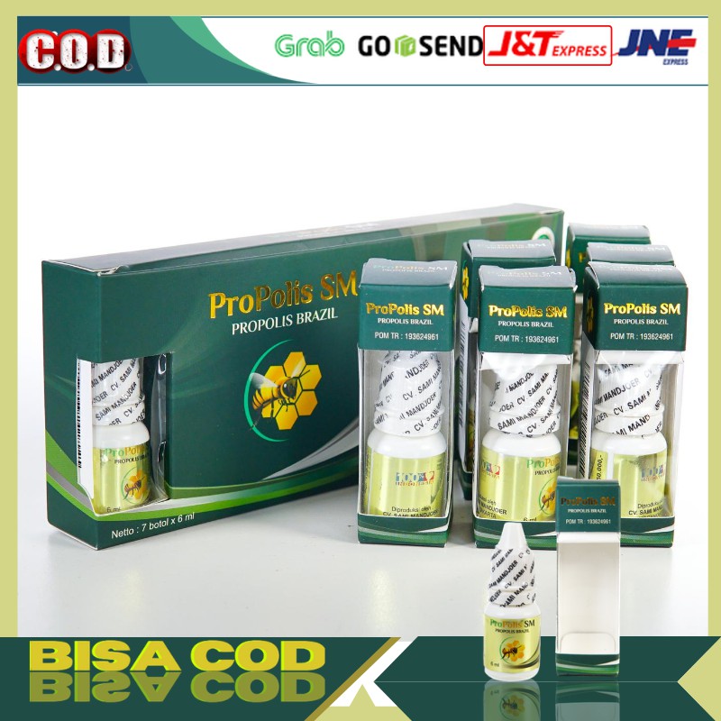 Jual Propolis BRAZIL SM 6ML Obat Benjolan Kelenjar Getah Bening Herbal ...
