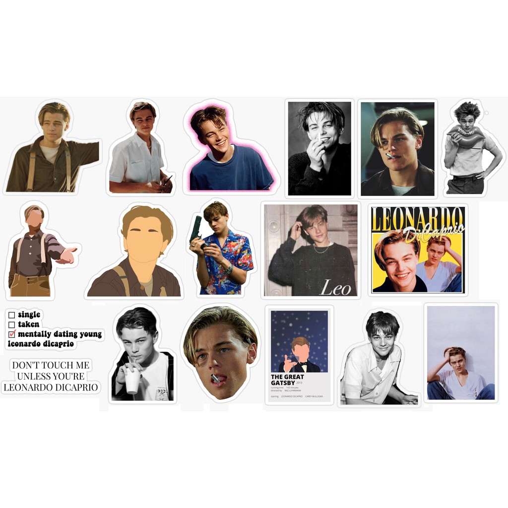 Jual Leonardo Dicaprio sticker pack | Shopee Indonesia