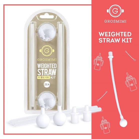 Jual Grosmimi weighted straw kit | Shopee Indonesia