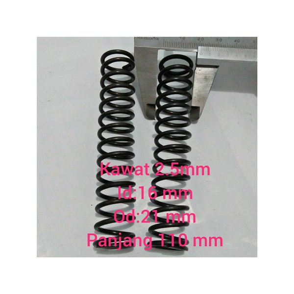 Jual spring tekan baja 2.5mm | Shopee Indonesia
