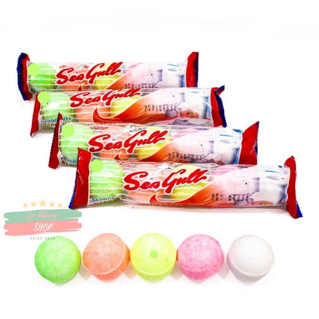Jual Kamper Seagull Isi 5pcs Warna Warni / Naphthalene Toilet Ball ...
