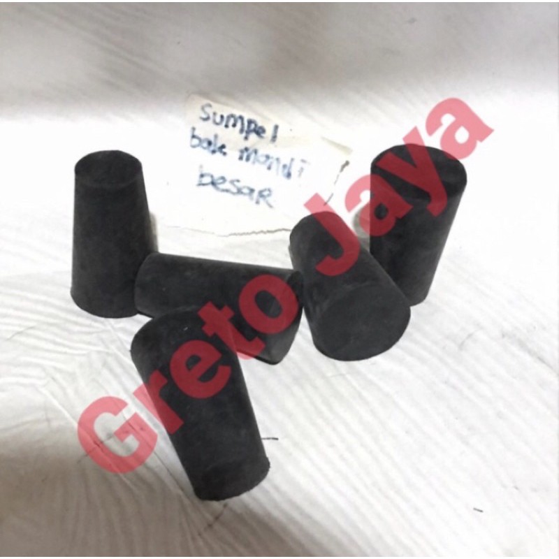 Jual ( Besar ) Sumpel Karet Bak Mandi Penutup Pembuangan Sumbat Tutup ...