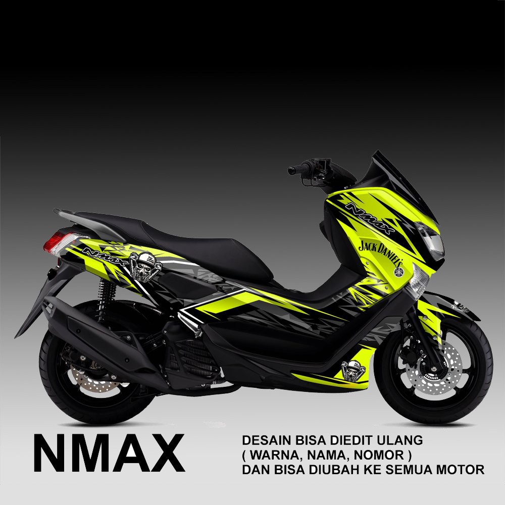 Jual DEKAL DECAL Stiker Sticker Striping Yamaha Nmax Fullbody Motif ...