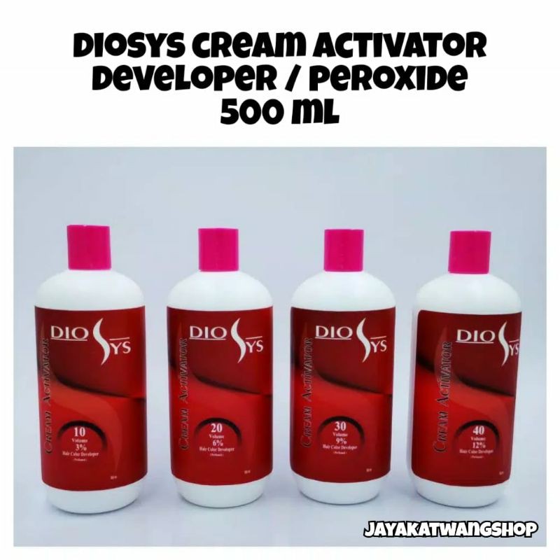 Jual DIOSYS Peroxide 500mL | Developer Cream Activator Hair Color ...